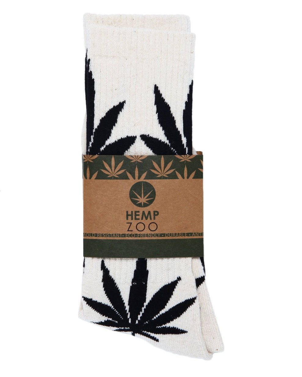 HEMP LEAF CREW SOCKS – HEMPZOO